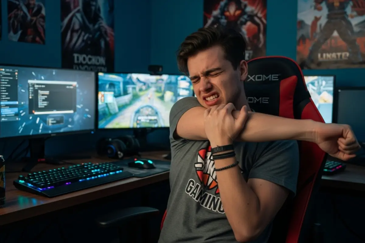 Dor no braço depois de jogar videogame? Veja o que pode ser